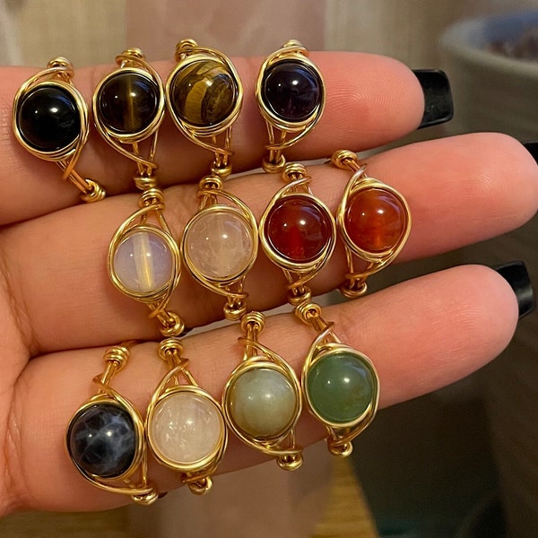 Wire Name Ring - Etsy