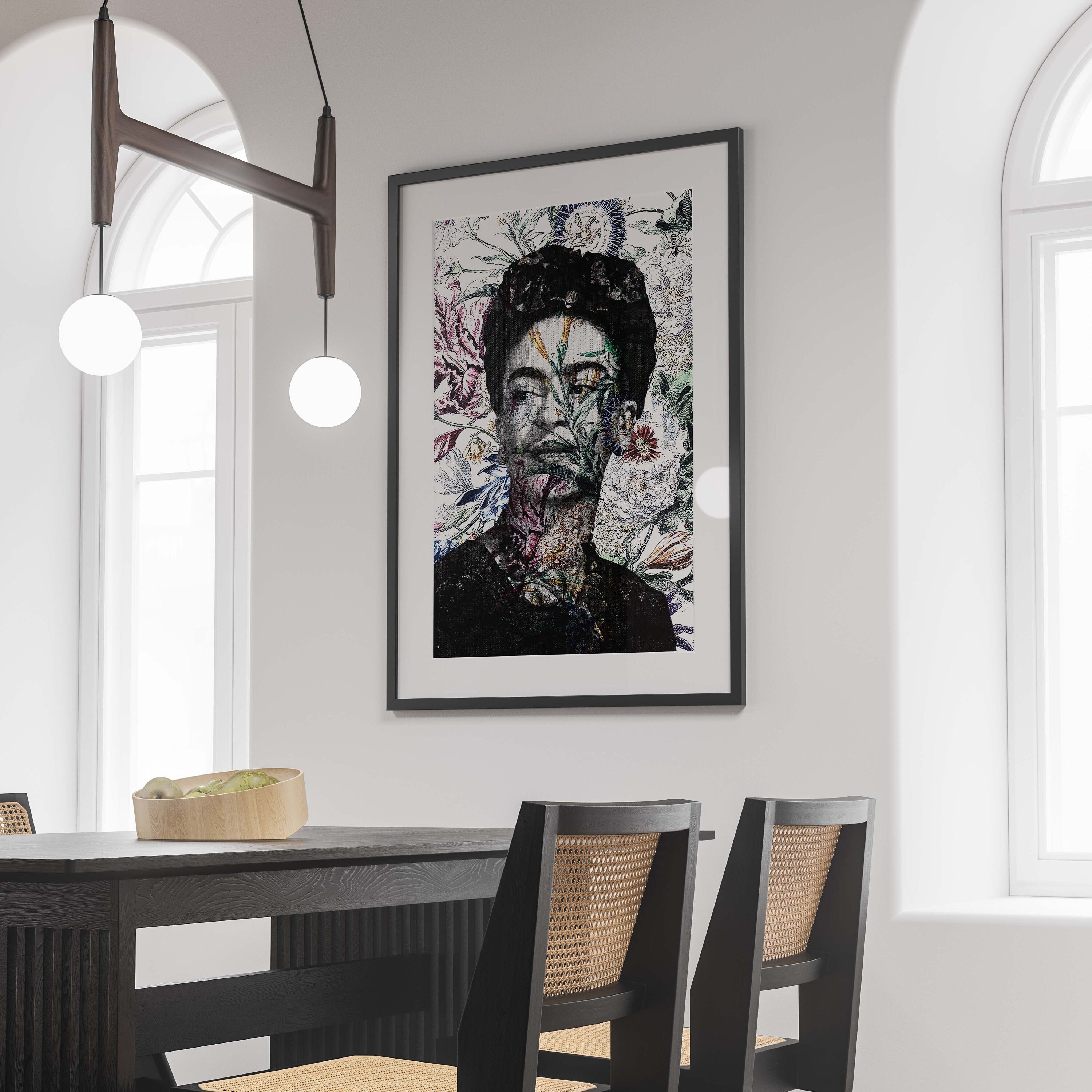 Frida Flowers /Frida Kahlo Poster / Feminist Artwork / Frida Kahlo ...