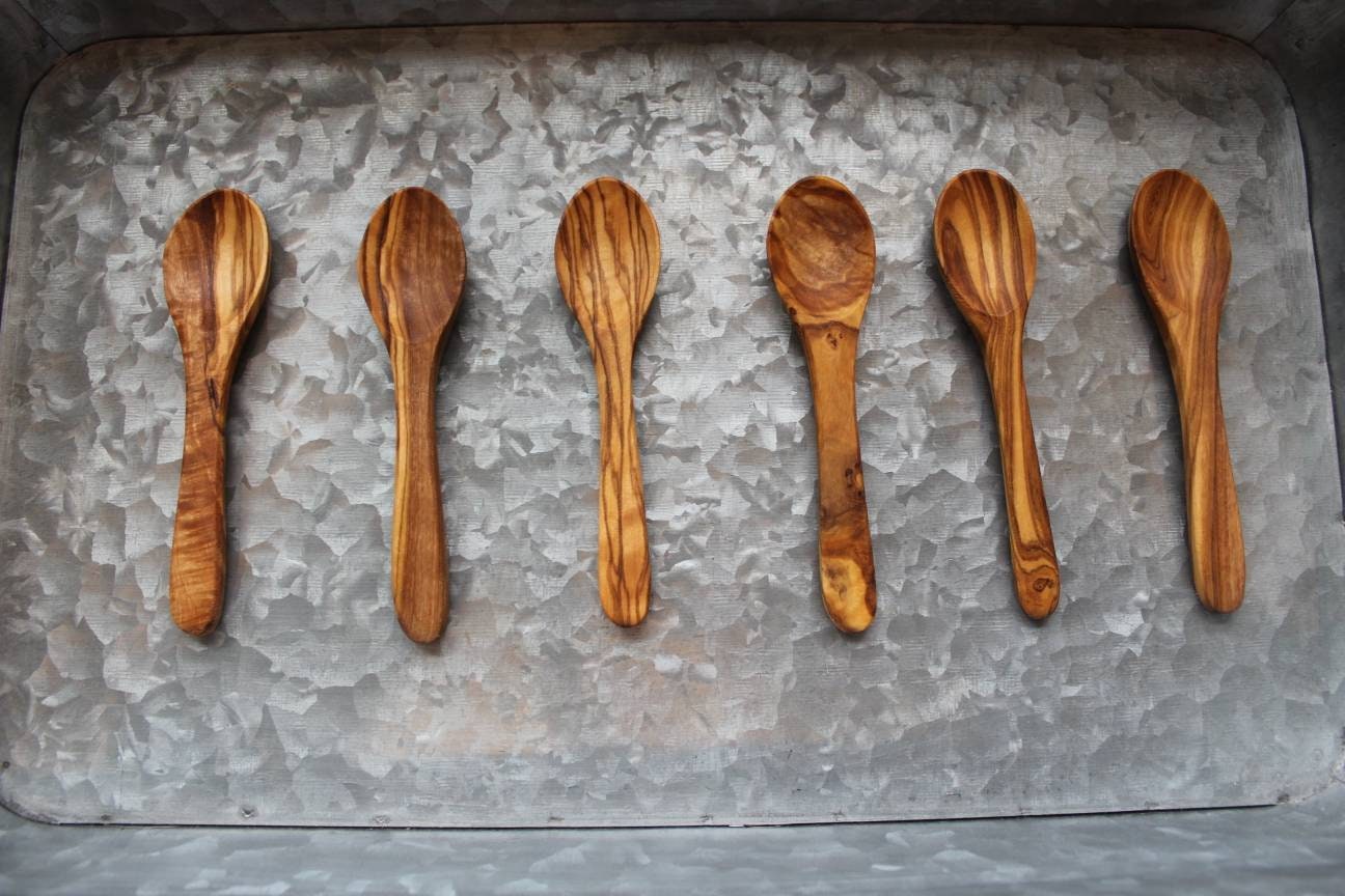 Set of 3 | Wooden Coffee Spoon | Wooden Tea Spoon | Wooden Sugar Spoon ...