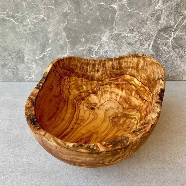 Rustic Wood Bowl - Etsy