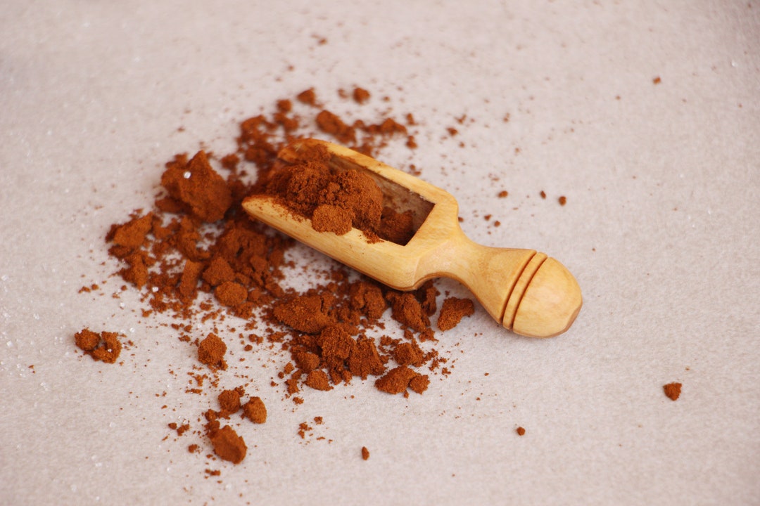 Wooden Spice Scoops | Sugar Salt Pepper Flour Scoop Spoons | Olive Wood ...