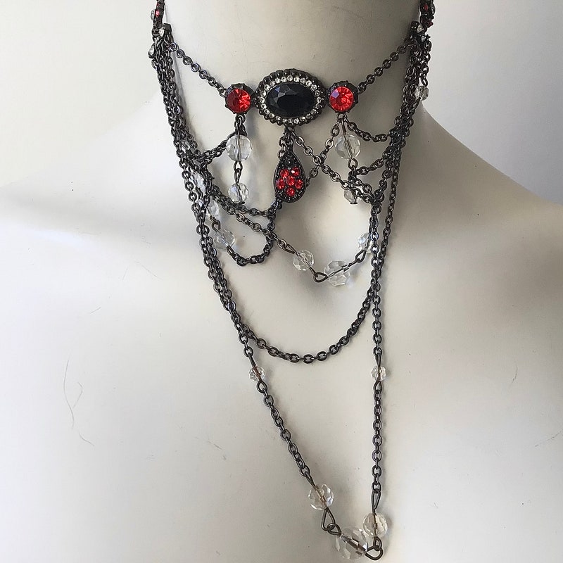 Gothic Choker Necklace - Etsy
