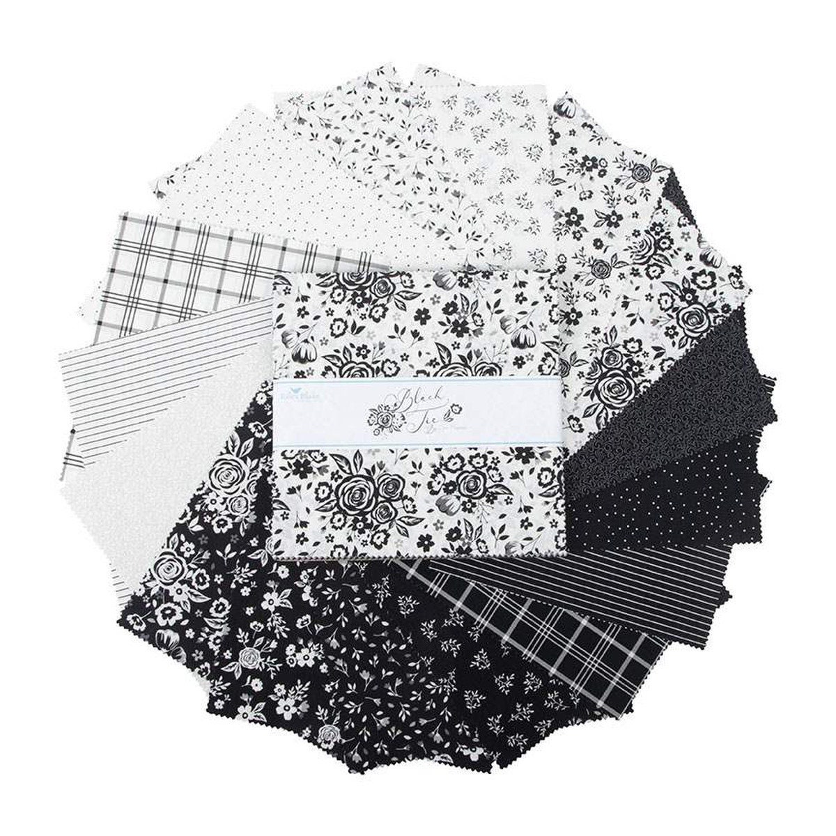 Black Tie Fabric Stacker by Riley Blake Designs 100% Cotton Quilting ...