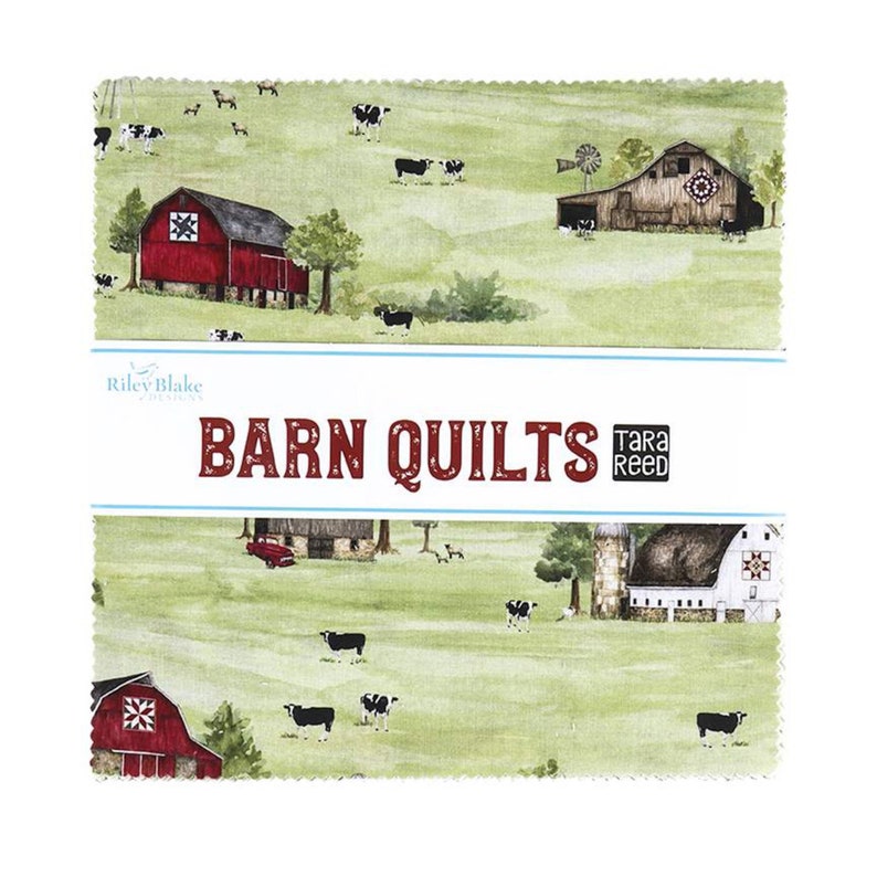 Barn Quilts Fabric Stacker Tara Reed Riley Blake Designs - Etsy