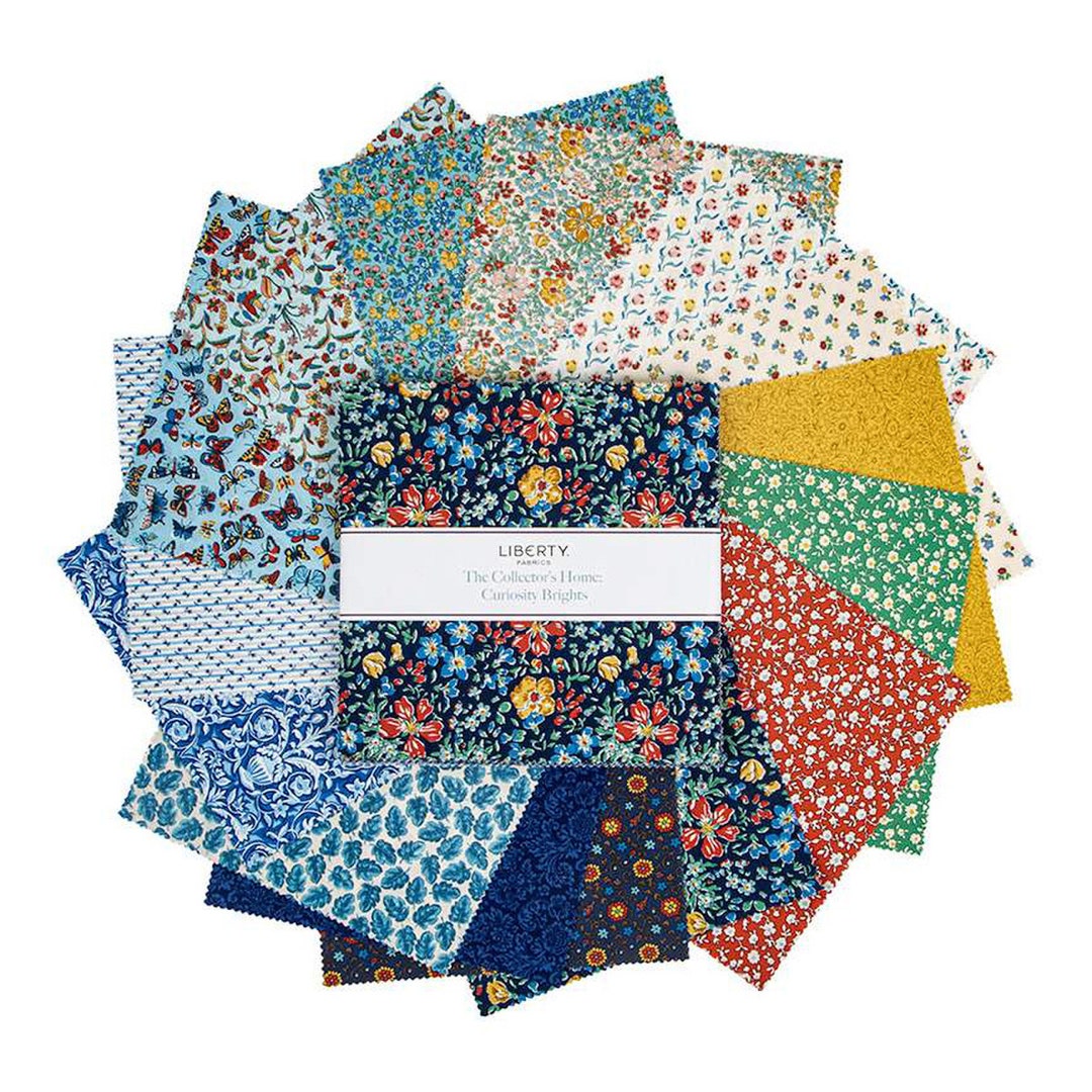 Curiosity Brights Fabric Stacker/charm Pack - Riley Blake Designs ...
