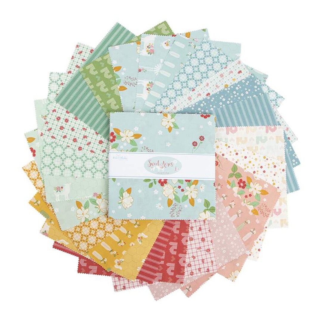 Sweet Acres Fabric Stacker/charm Pack - Riley Blake Designs - Cotton ...