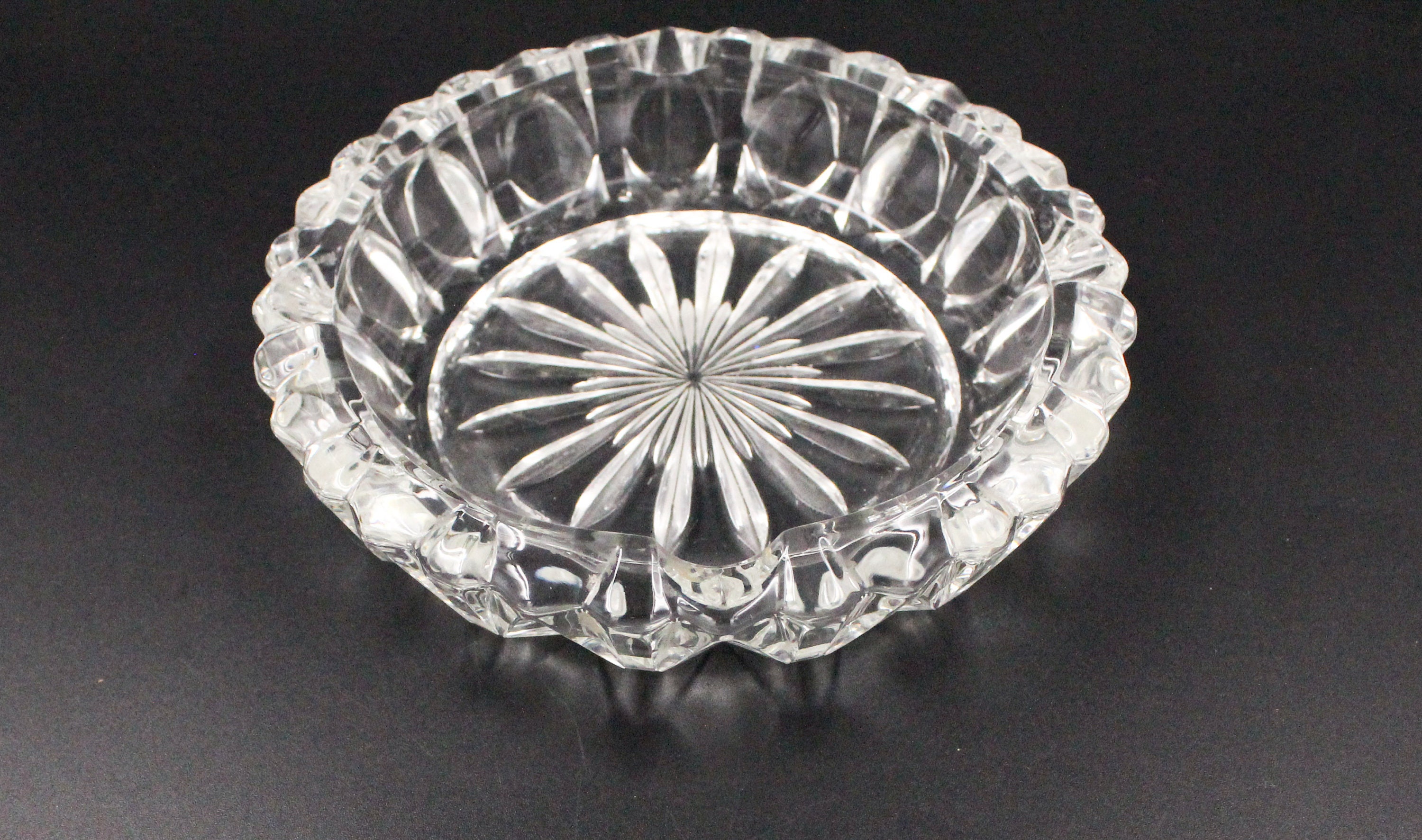 Luminarc Transparent ASHTRAY Vintage Prism Model, Made in France - Etsy