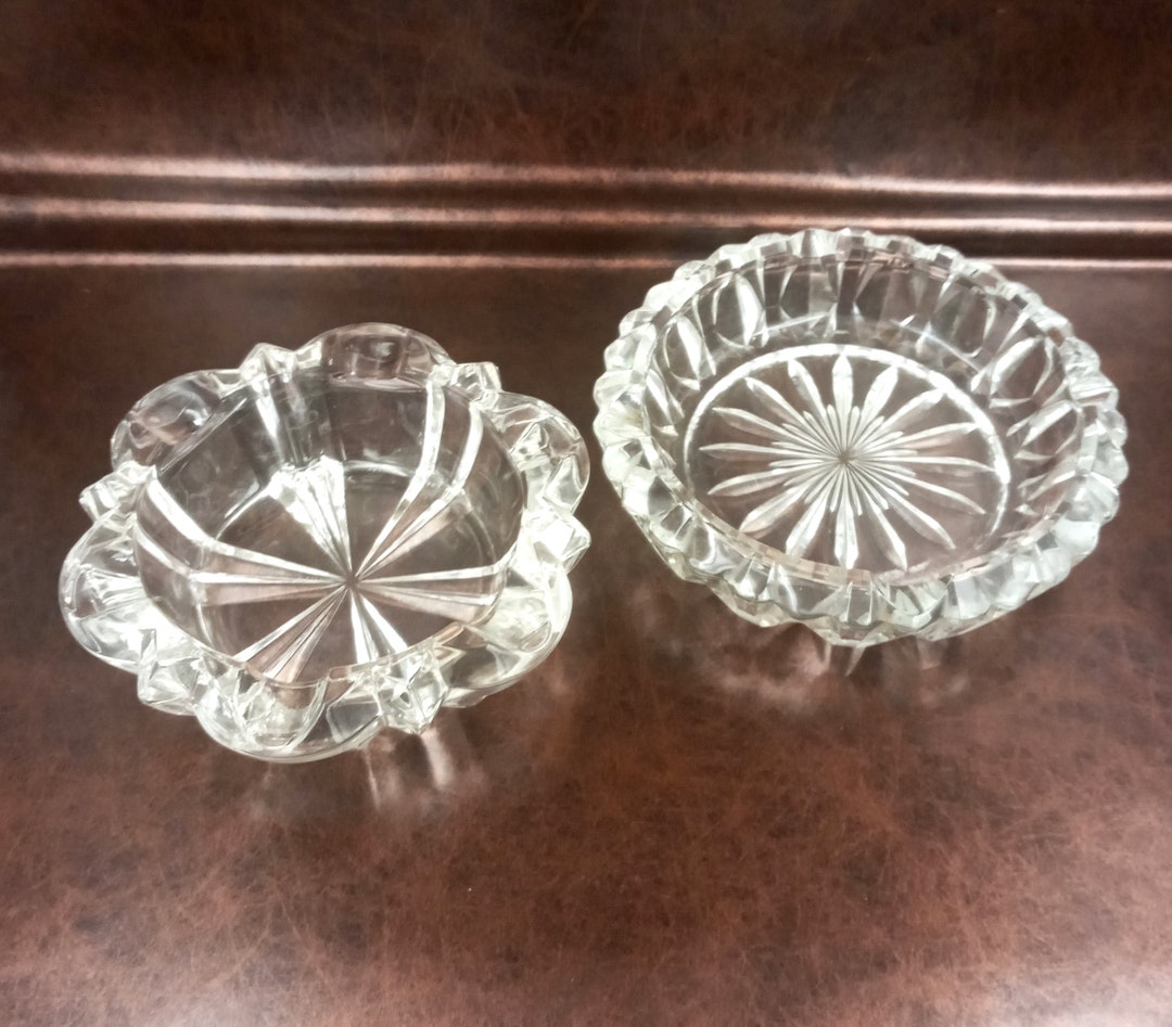 Luminarc Transparent ASHTRAY Vintage Prism Model, Made in France - Etsy