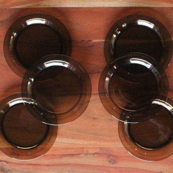 Smoked Glass Plates - Etsy