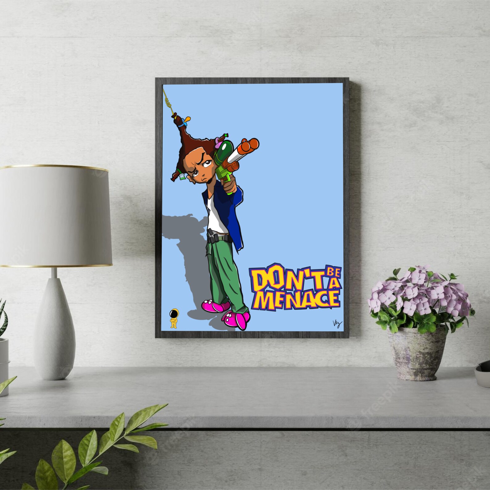 Ri Dawg Poster Print (11x14") – Riley X Don’t Be A Menace Parody ...