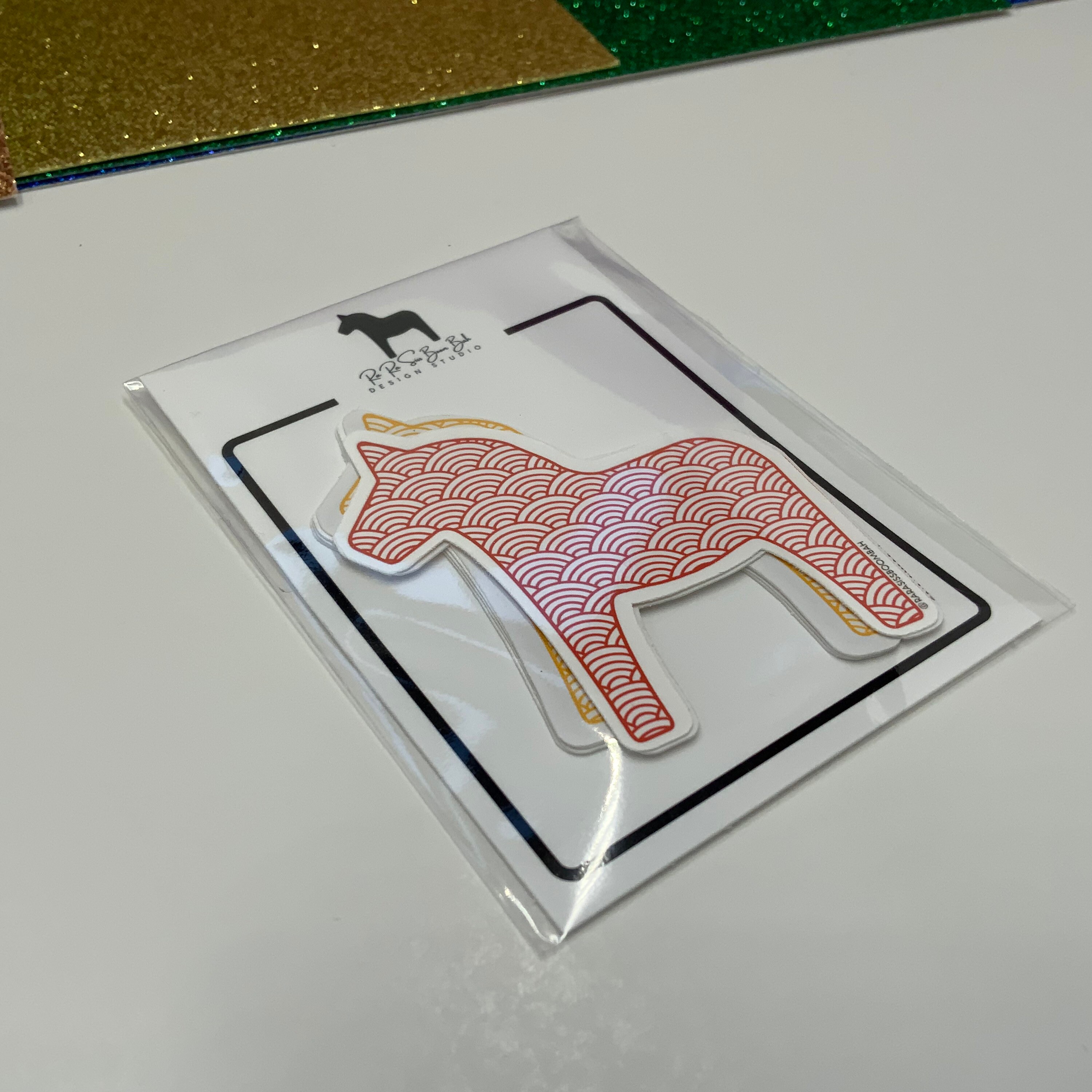 Dala Serie: Astrid Papier Sticker - Etsy.de