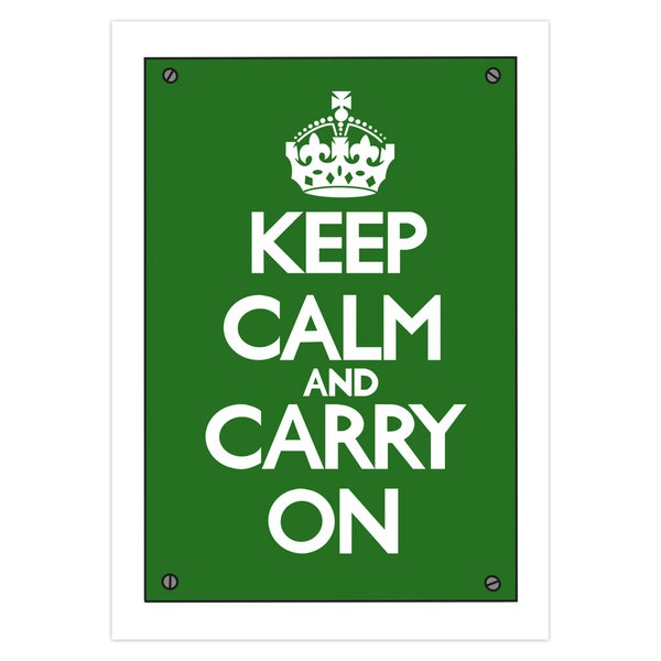 Keep Calm Carry On - Etsy
