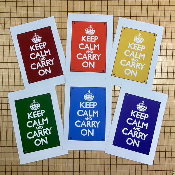 Keep Calm Sign - Etsy