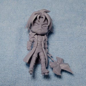 Arcane Chibi Jayce Unpainted 3D Figure DIY Kit - Etsy