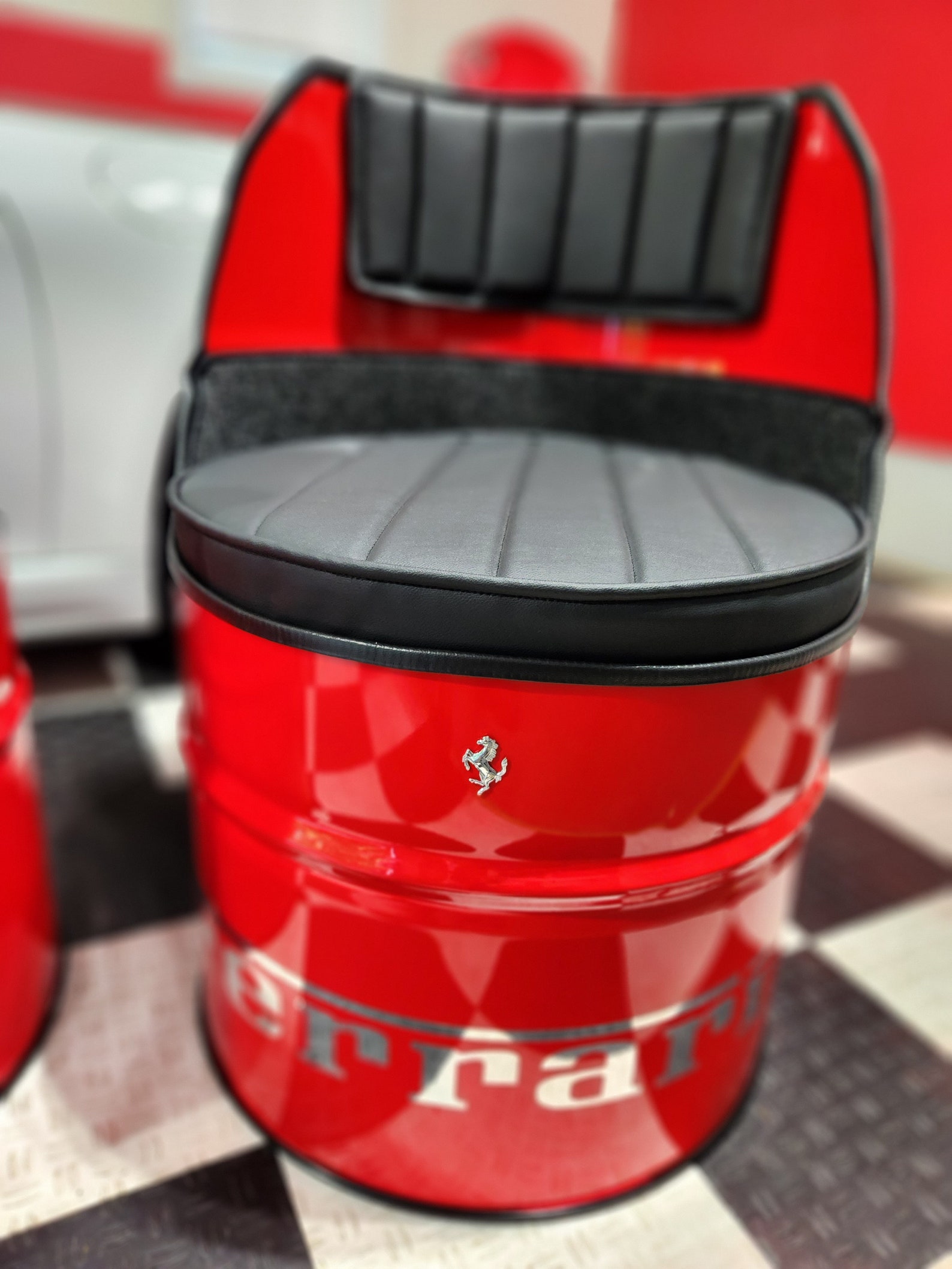 Ferrari Inspired Set of Two Chairs. - Etsy