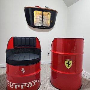 Ferrari Inspired Set of Two Chairs. - Etsy
