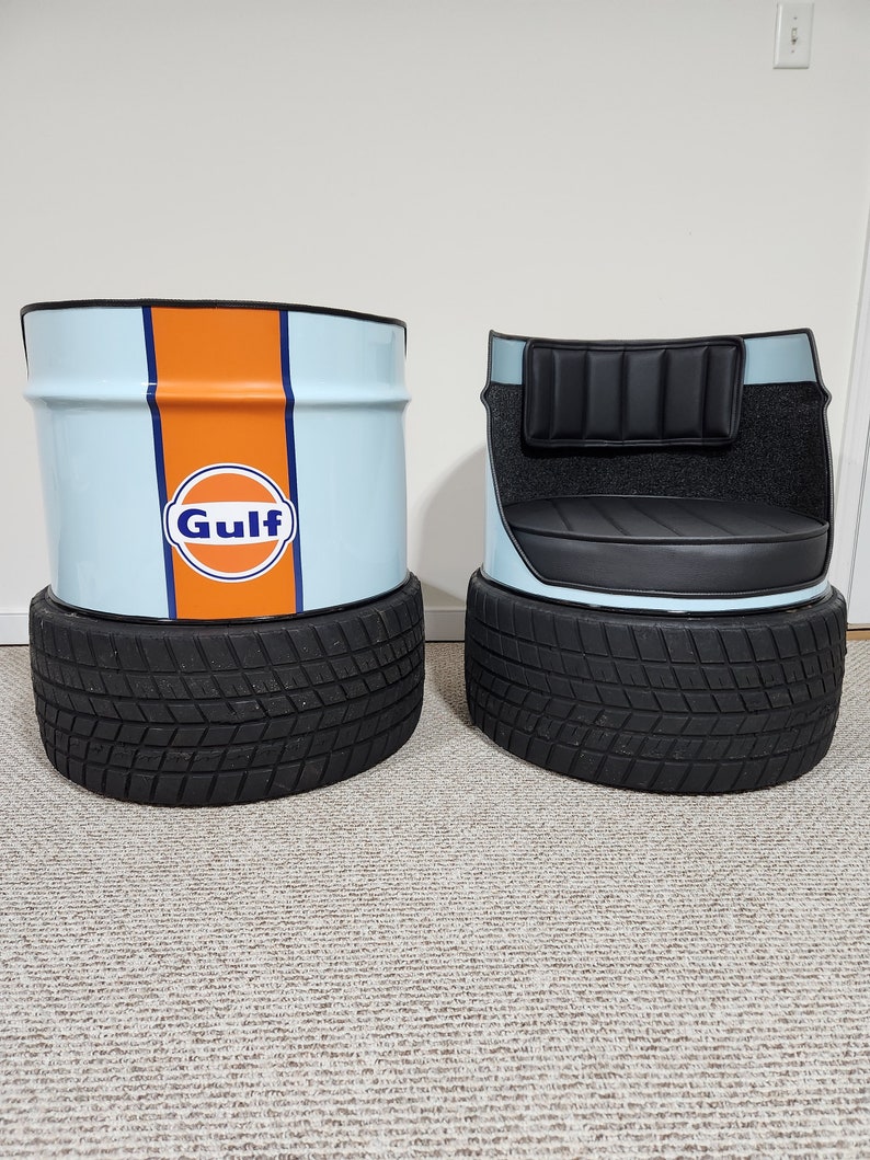 Gulf Motorsport Ford Gt-40 Inspired Seat - Etsy