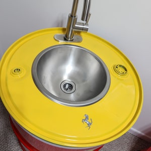 Ferrari Inspired Set of Two Chairs & Sink - Etsy