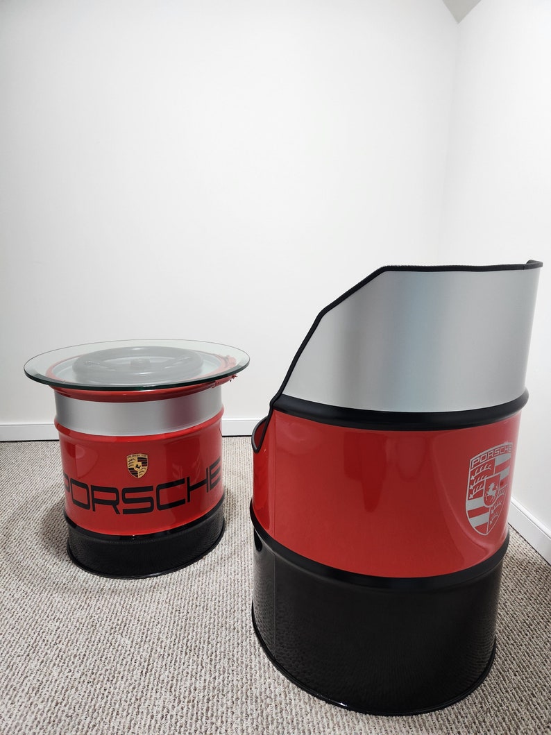 Porsche Inspired Vintage Racemark Steering Wheel Table - Etsy