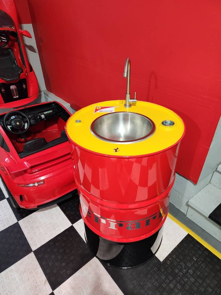 Oil Drum Furniture Ferrari - Etsy