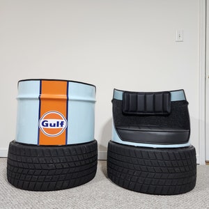 Gulf Motorsport Ford Gt-40 Inspired Seat - Etsy
