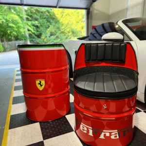 Ferrari Inspired Set of Two Chairs. - Etsy
