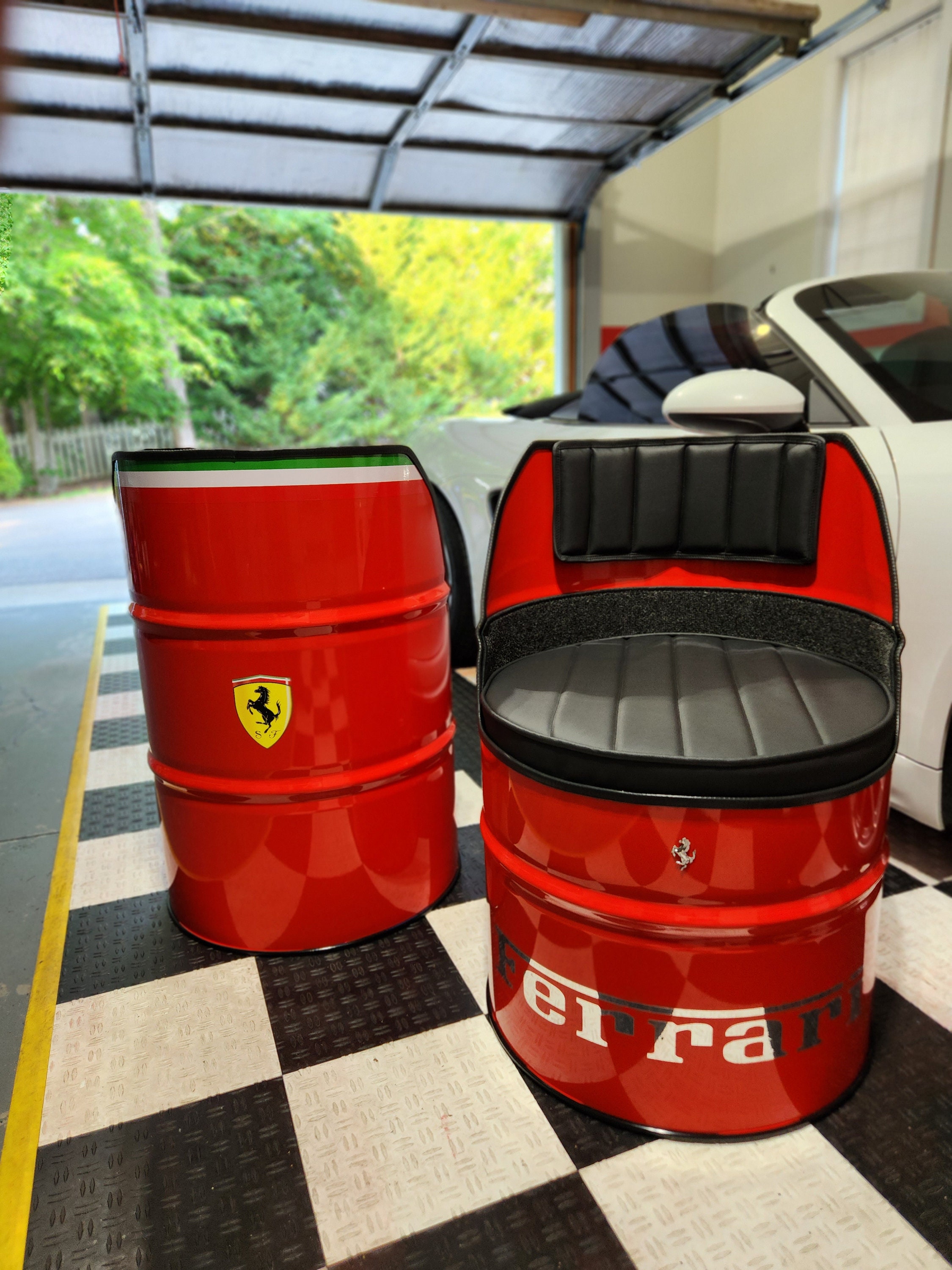 Ferrari Inspired Set of Two Chairs. - Etsy