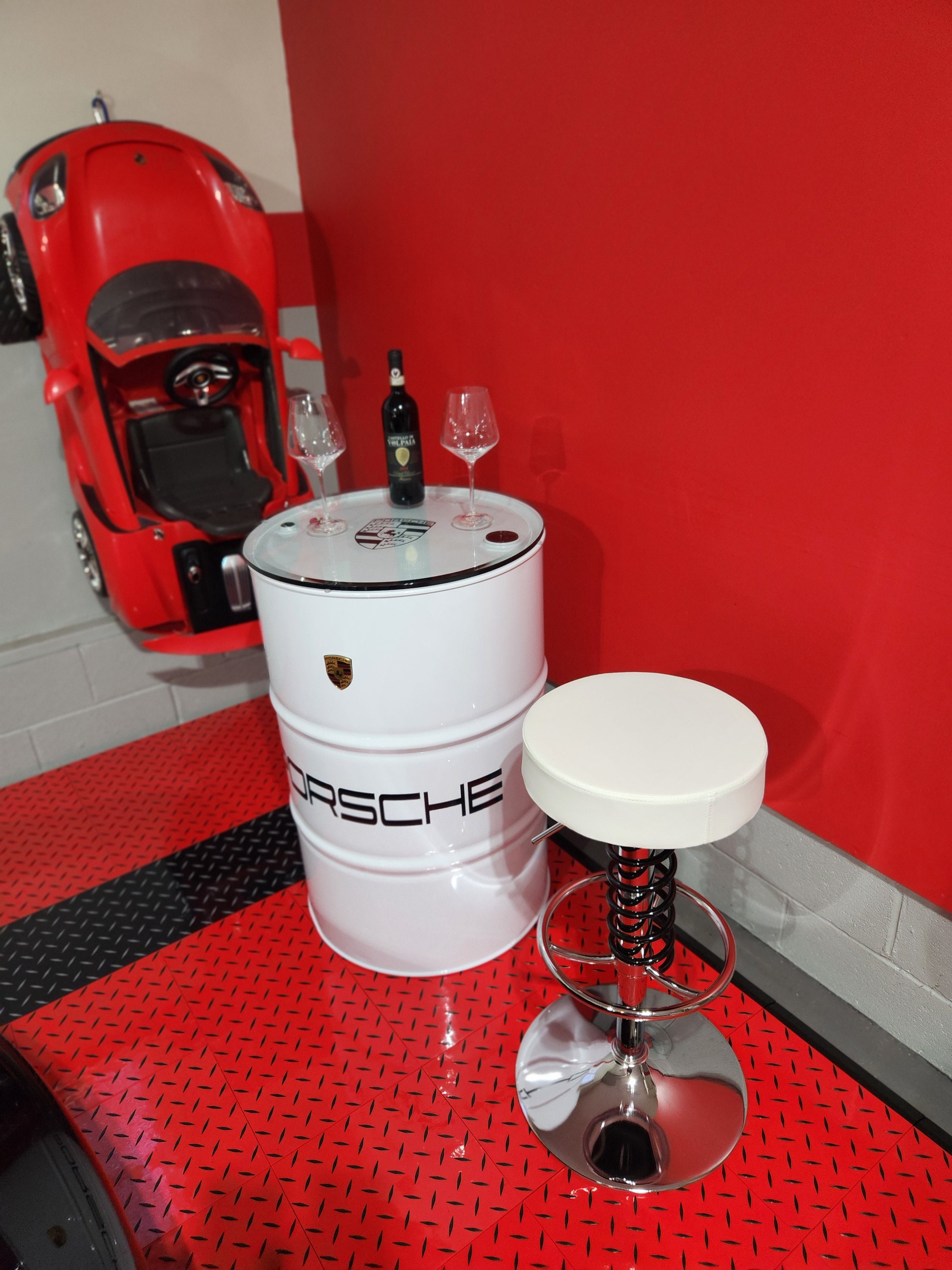 Porsche Inspired Bar Table - Etsy