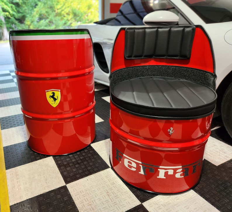 Ferrari Inspired Set of Two Chairs. - Etsy