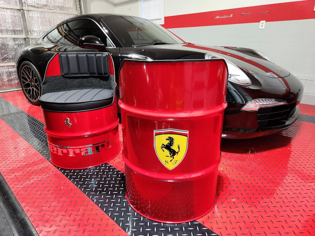 Ferrari Inspired Set of Two Chairs. - Etsy