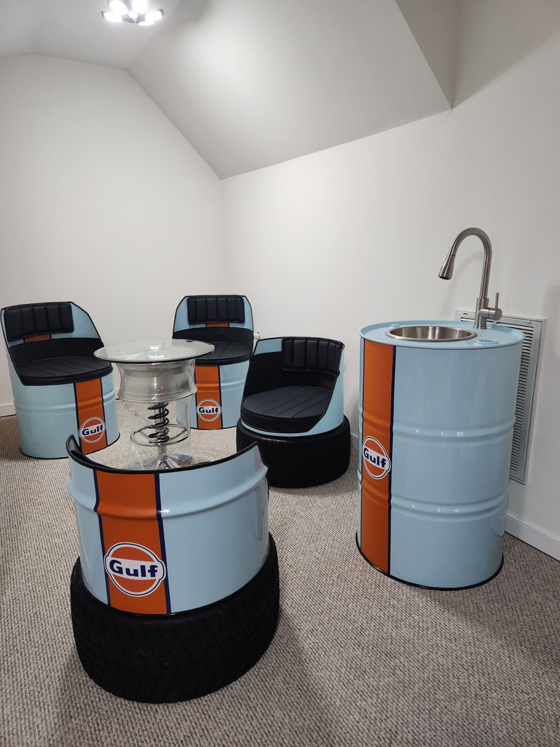 Gulf Motorsport Ford Gt-40 Inspired Full Set - Etsy