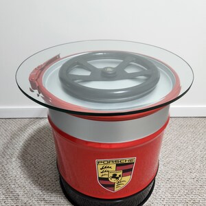 Porsche Inspired Vintage Racemark Steering Wheel Table - Etsy