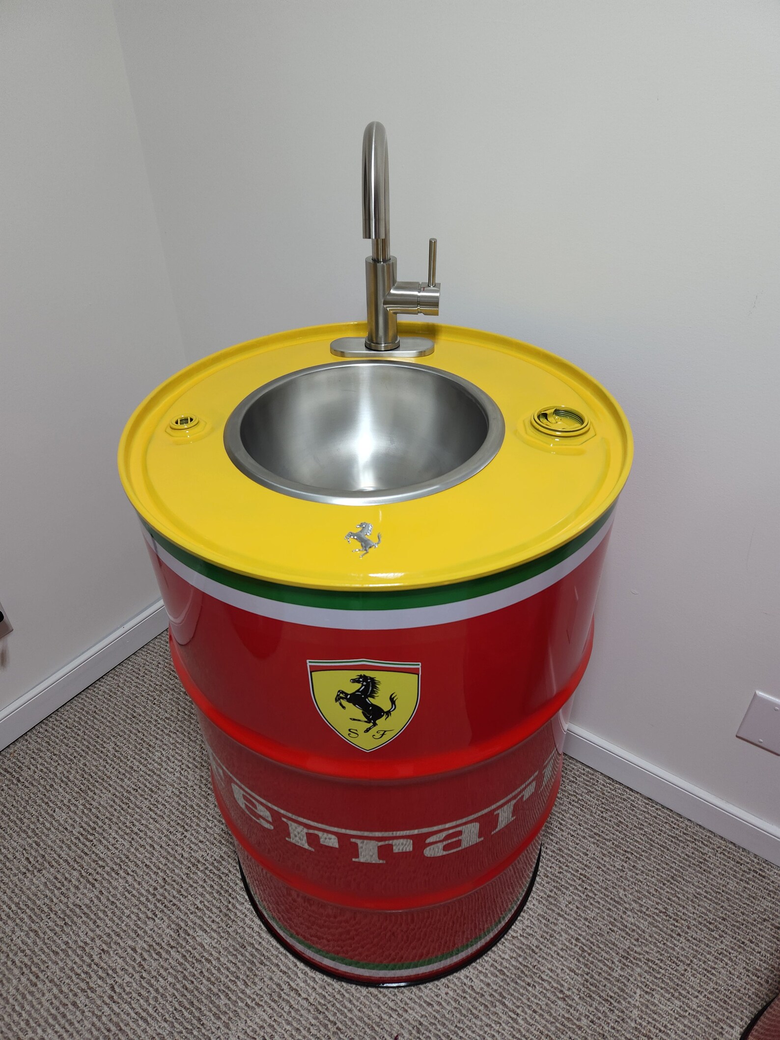 Ferrari Inspired Set of Two Chairs & Sink - Etsy