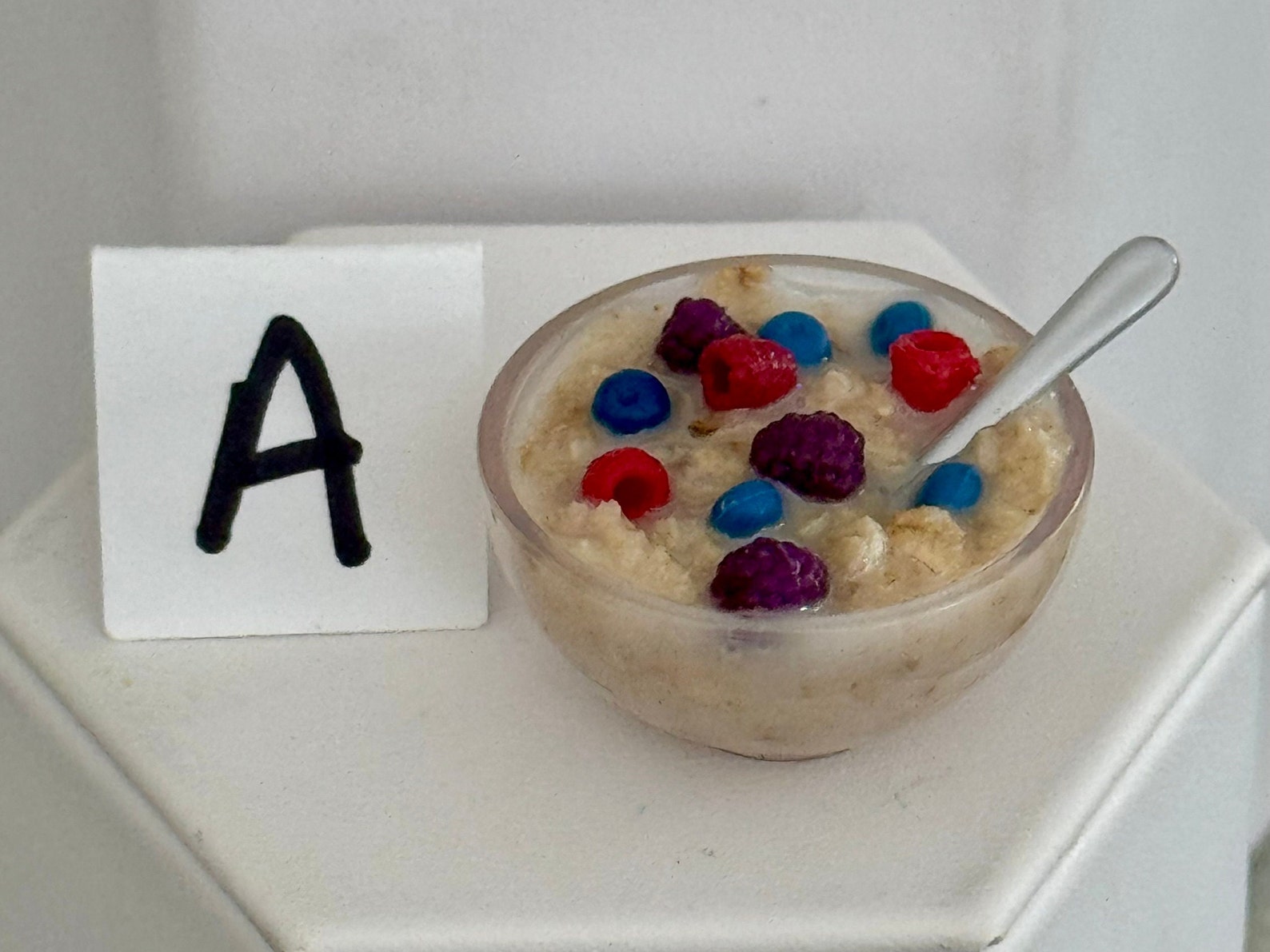 1:6 Scale Oatmeal for Dolls, Playscale Oatmeal, Elf Prop, Oatmeal Bowls ...