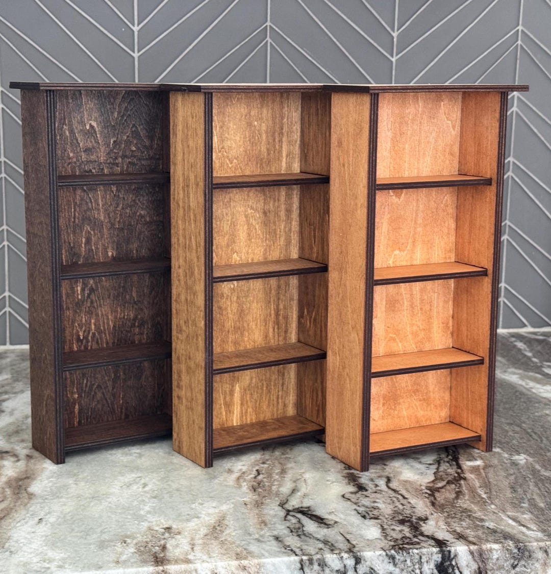 1:6 Scale Book Shelf, Playscale Shelf for Dolls/figures, Wood Shelf for ...