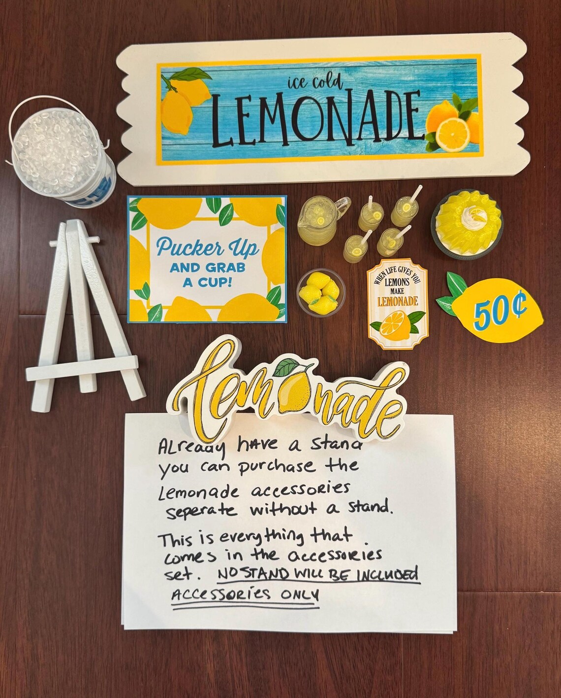 1:6 Lemonade Stand, Elf Prop, Elf Lemonade Stand, 1/6 Elf Prop, Elf ...