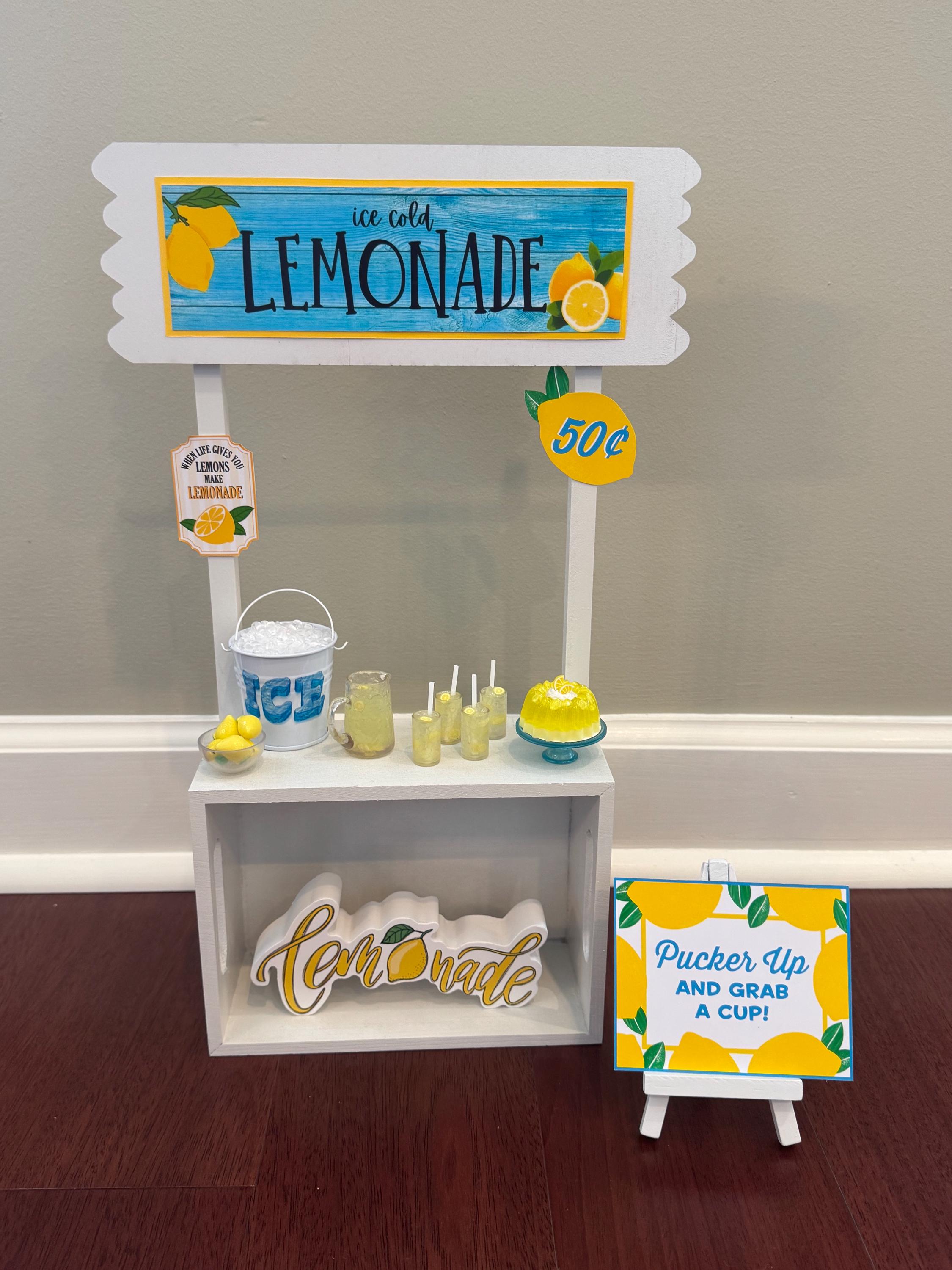 1:6 Lemonade Stand, Elf Prop, Elf Lemonade Stand, 1/6 Elf Prop, Elf ...