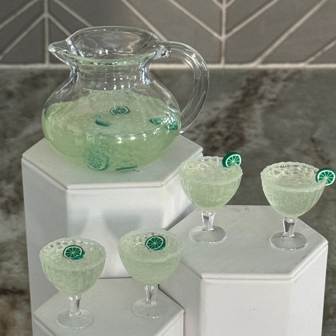 1:3 Margarita Set for Dolls 16”, 20” Drinks for Dolls, 1/3 Margaritas ...