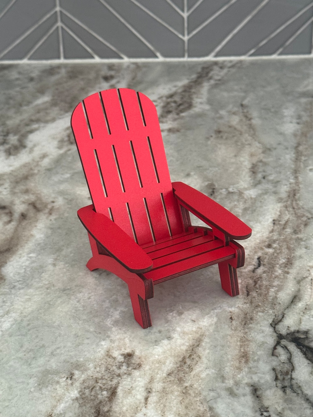 1:6 Scale Adirondack Chair, Adirondack Chair for Dolls, Elf Prop, 10 ...