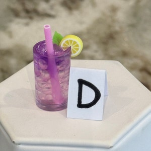 1:6 Playscale Tropical Drinks for Dolls, Elf Prop, Drinks for Dolls 10 ...