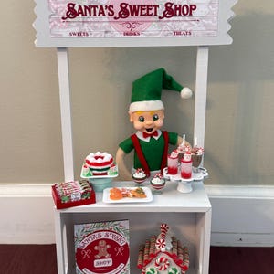 1:6 Vendor Stand, Elf Prop, Vendor Stand for 10 Thru 12 Dolls/figures ...