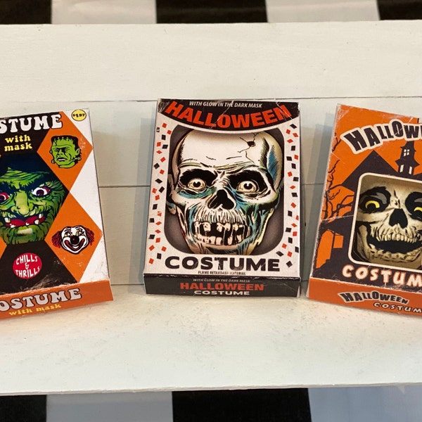 Halloween Costume Boxes - Etsy