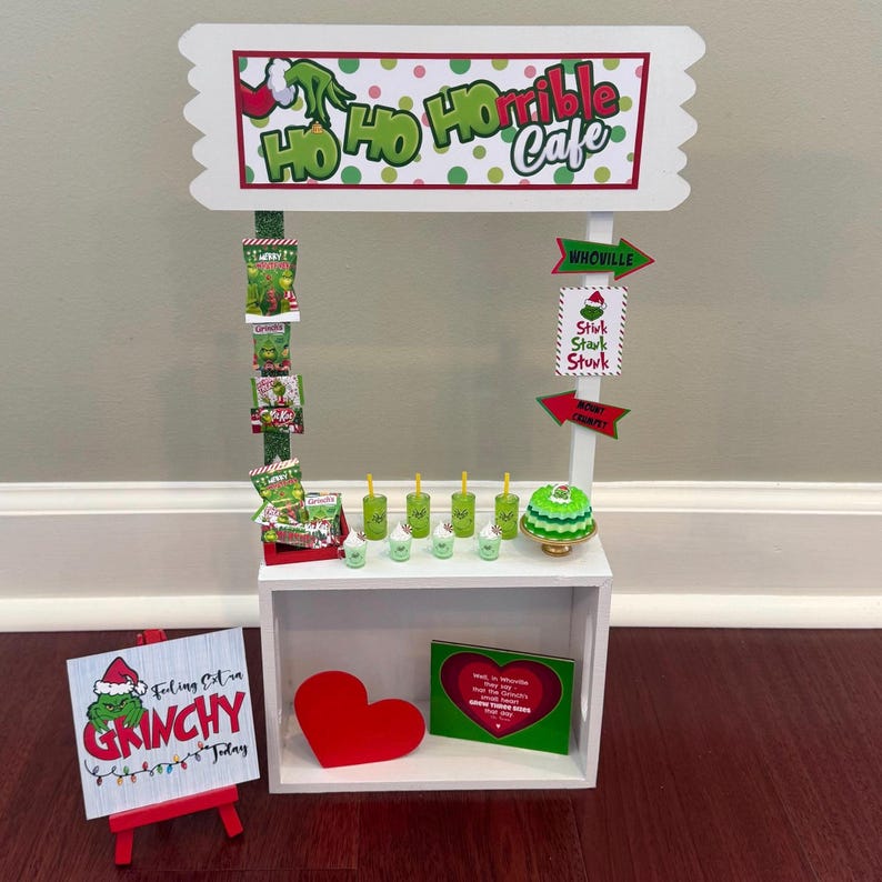 1:6 Lemonade Stand, Elf Prop, Elf Lemonade Stand, 1/6 Elf Prop, Elf ...