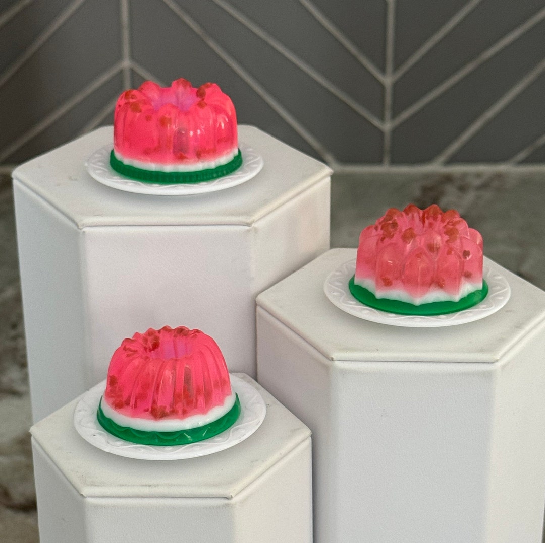 1:6 Scale Group Service Jello Mold, 1/3 Single Serve Jello Mold. Mini ...