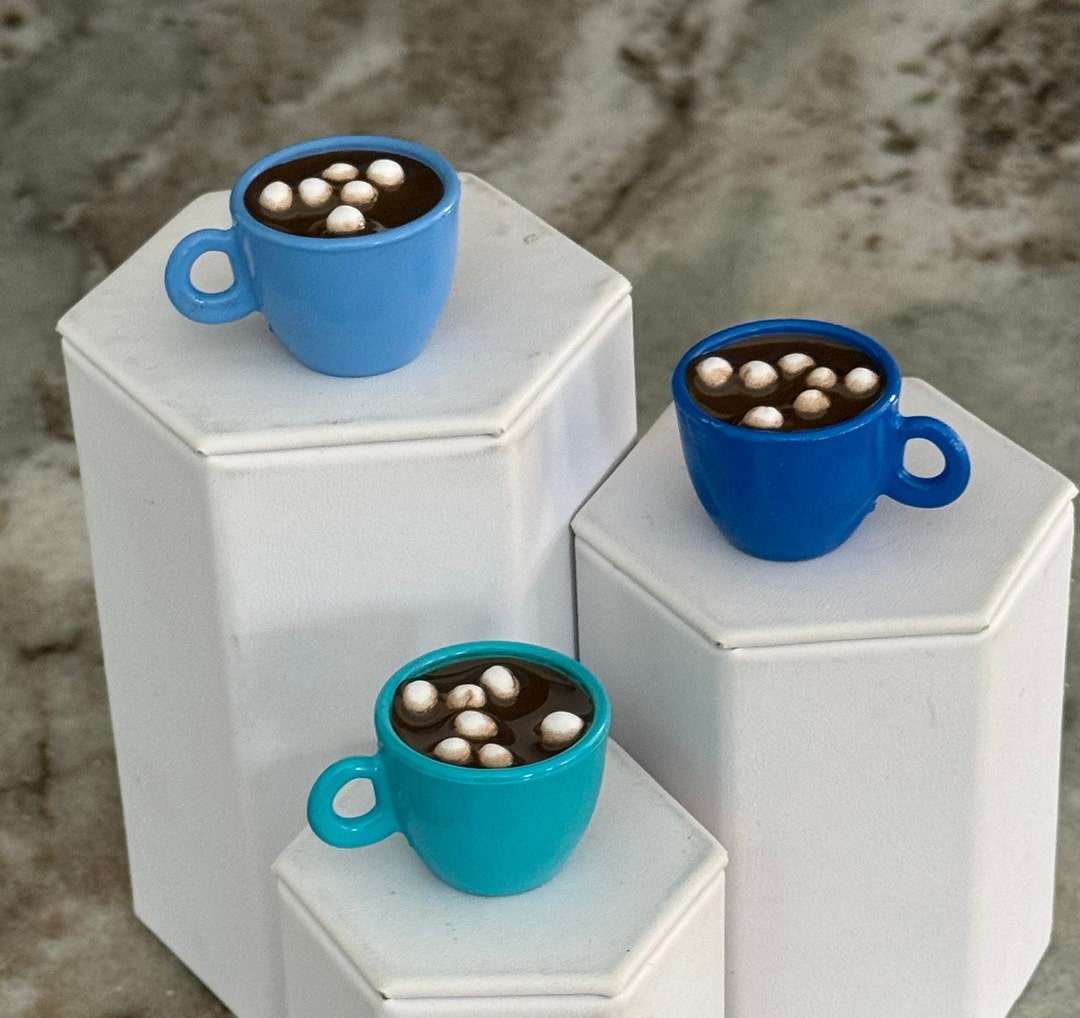 1:3 Scale Hot Cocoa Cup, Cocoa Cup for Doll, 18” Doll, 20” Doll, 16 ...