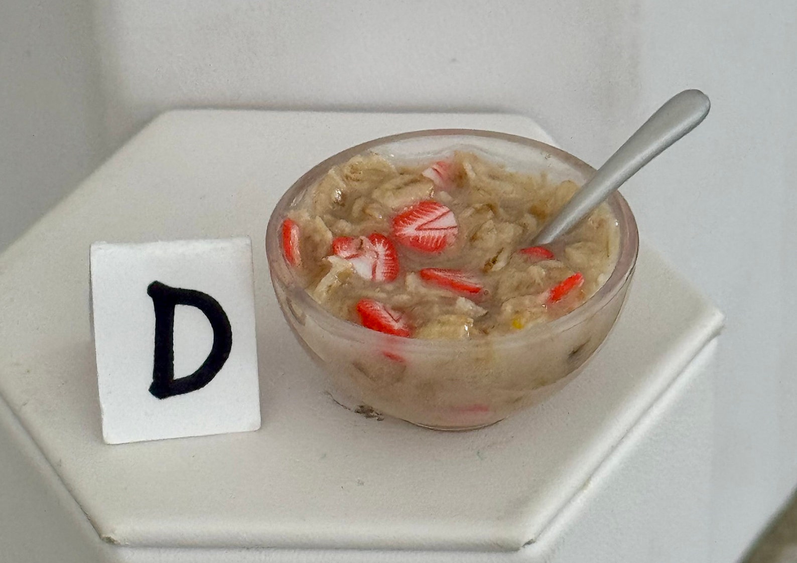 1:6 Scale Oatmeal for Dolls, Playscale Oatmeal, Elf Prop, Oatmeal Bowls ...