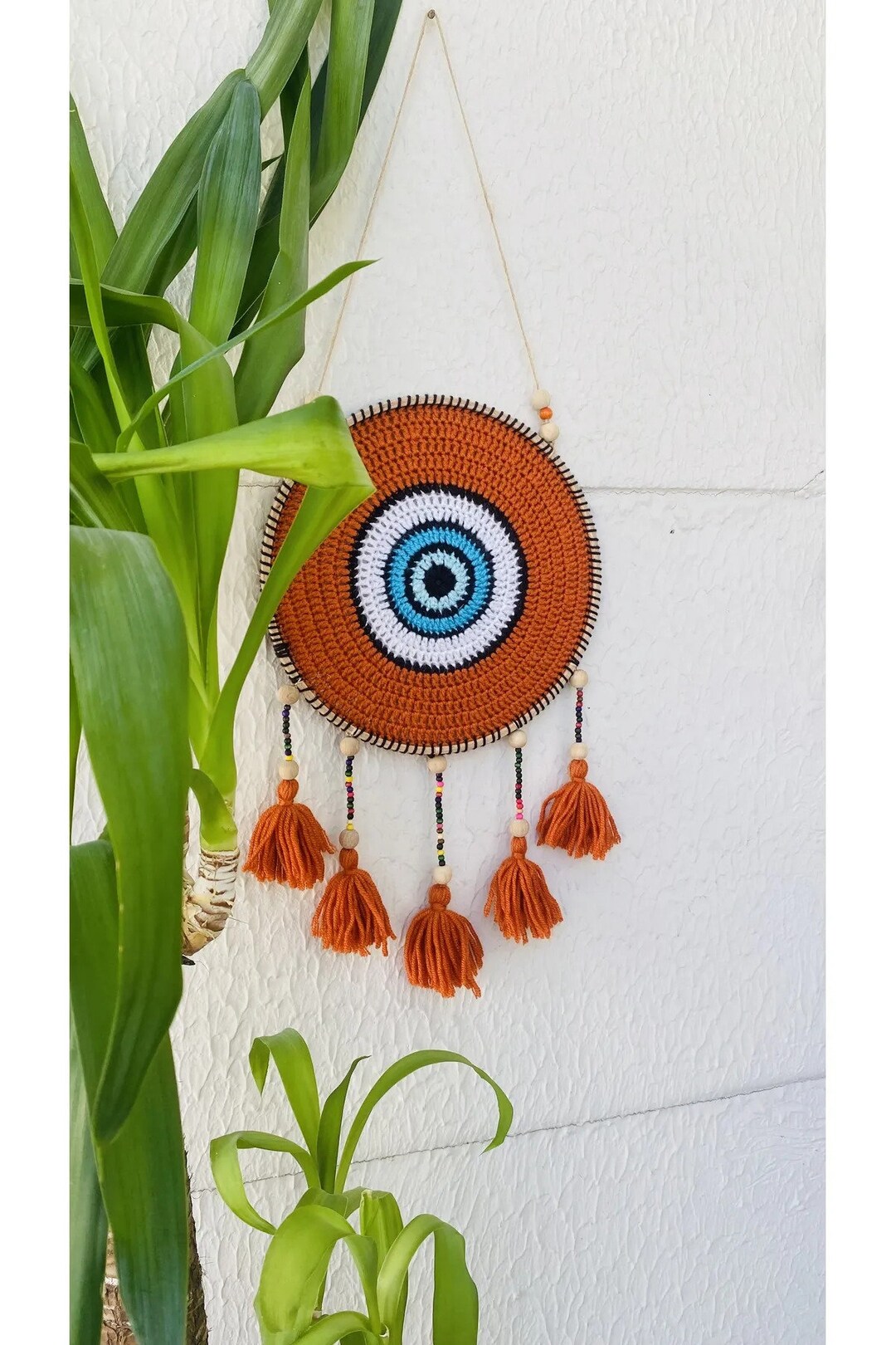 Handmade Macrame Wall Hanging, Boho Wall Decor, Macrame Yarn Hanging ...