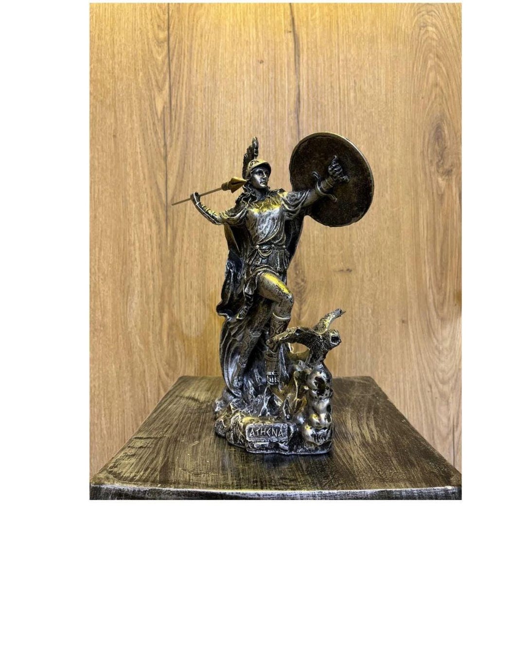 Athena Statue, Handmade Design Goddess of Intelligence, Art and Peace ...