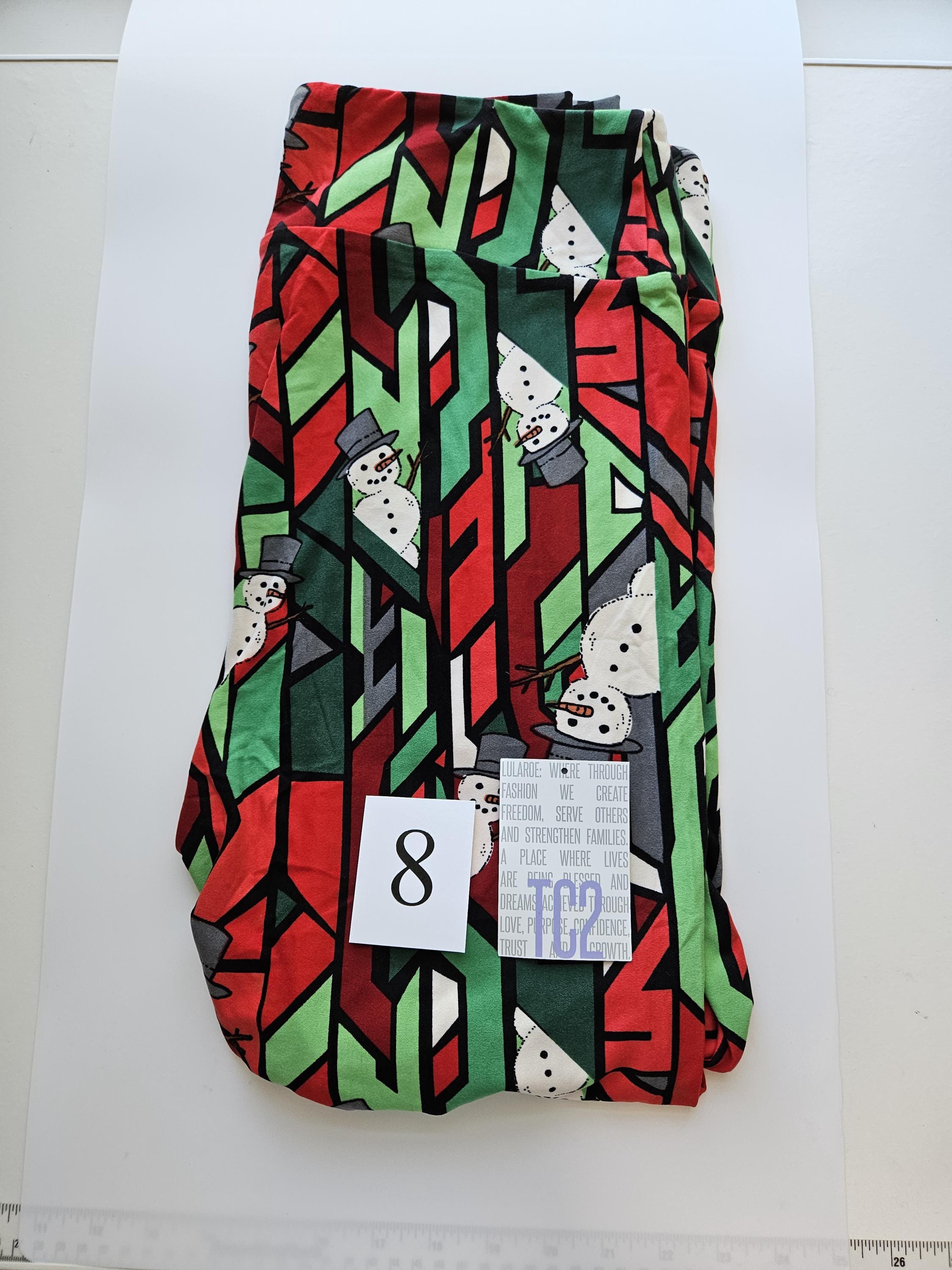 Lularoe Christmas Leggings - Brand New - Never Worn 2 - Etsy