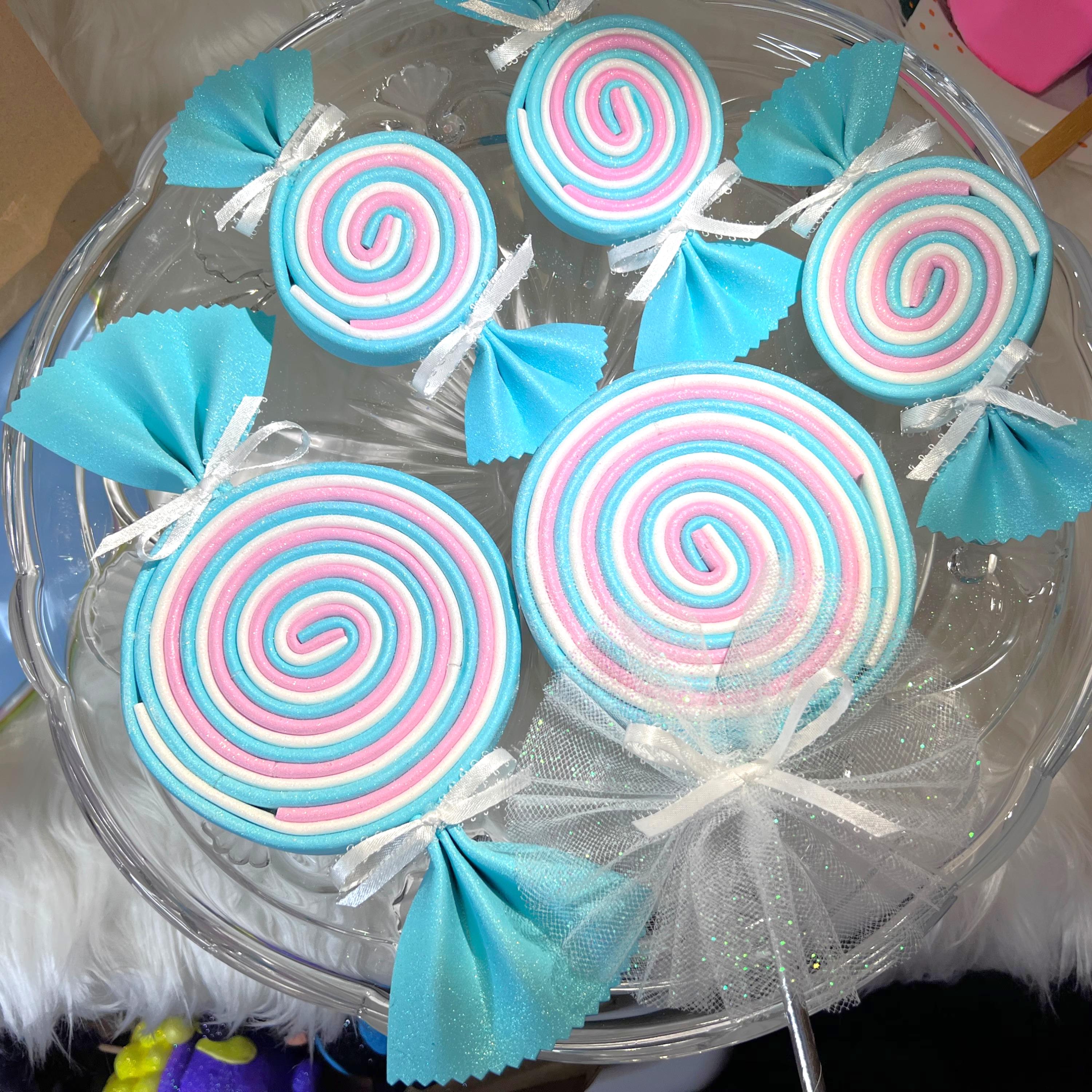 Lollipop Styrofoam Display